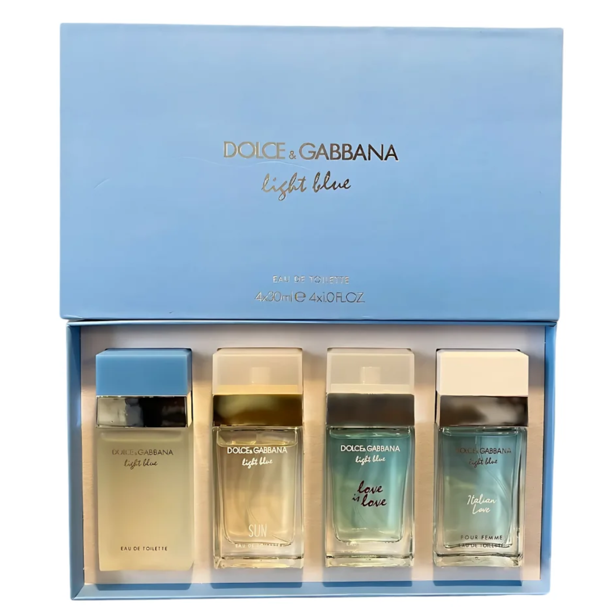 Dolce and Gabbana Light Blue Mini Giftset · Scent & Style Co by Auds