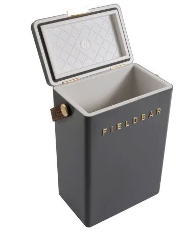 FIELDBAR: Drinks Cooler Box, 10L Oyster Grey Colour · Nedas Online Store