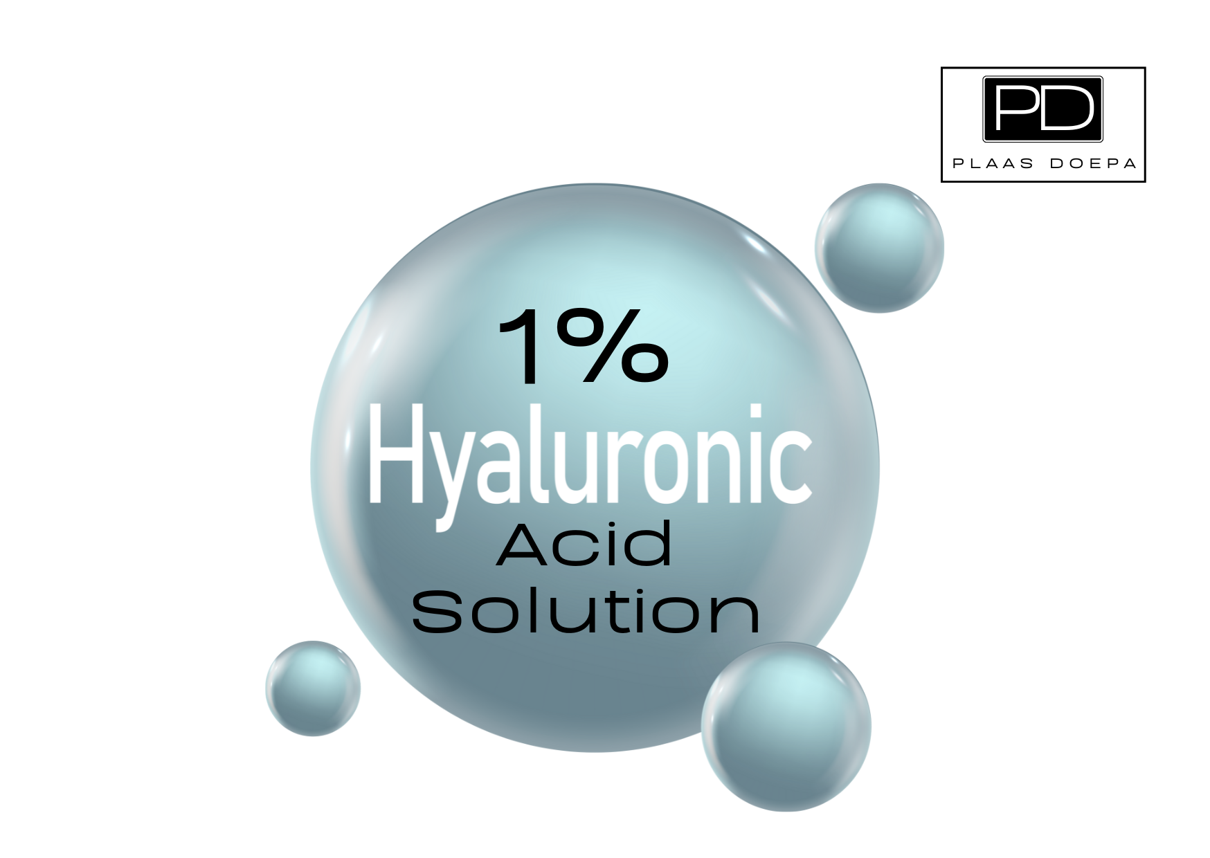 1% Hyaluronic Acid Solution · Plaas Doepa