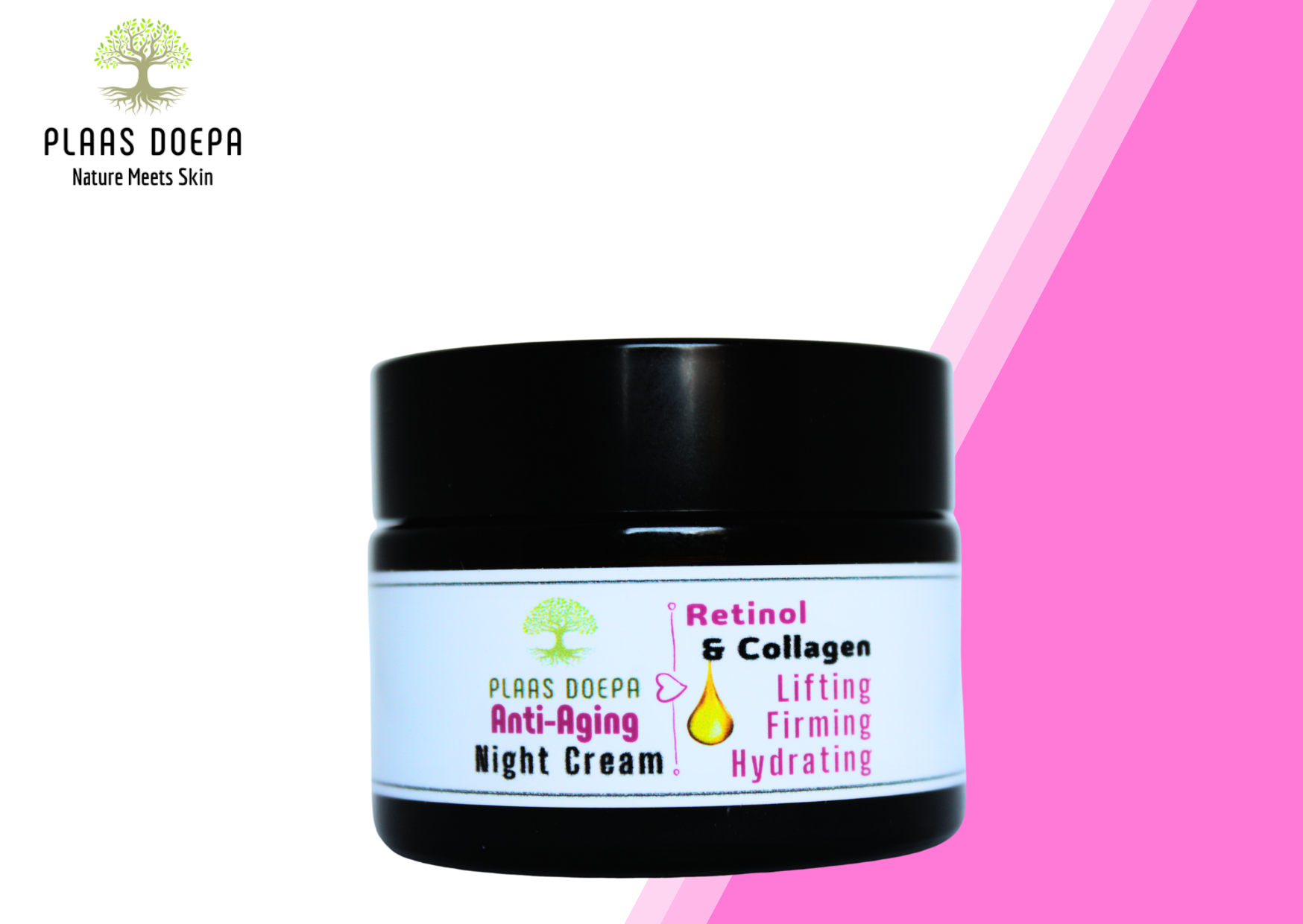 Retinol & Collagen Night Cream · Plaas Doepa