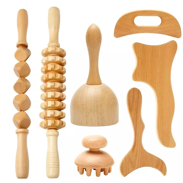 Gua Sha wooden massage therapy tools · Renee Health Lifestyle