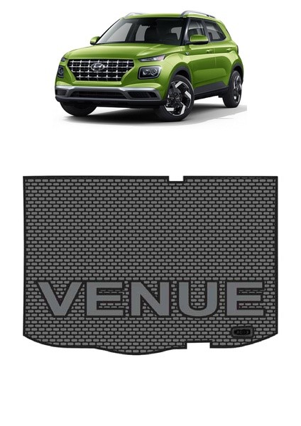 Hyundai Venue Boot Mat 2020 to Present · Rubber Direct