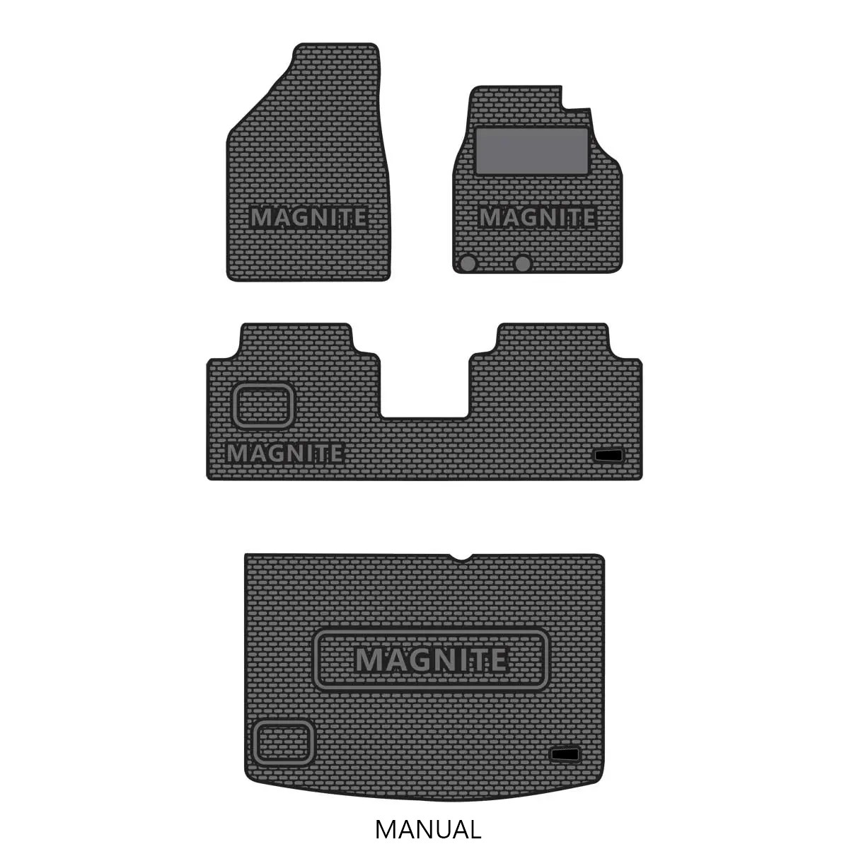 Nissan Magnite Mat Set Full 2021 to Present · Rubber Direct