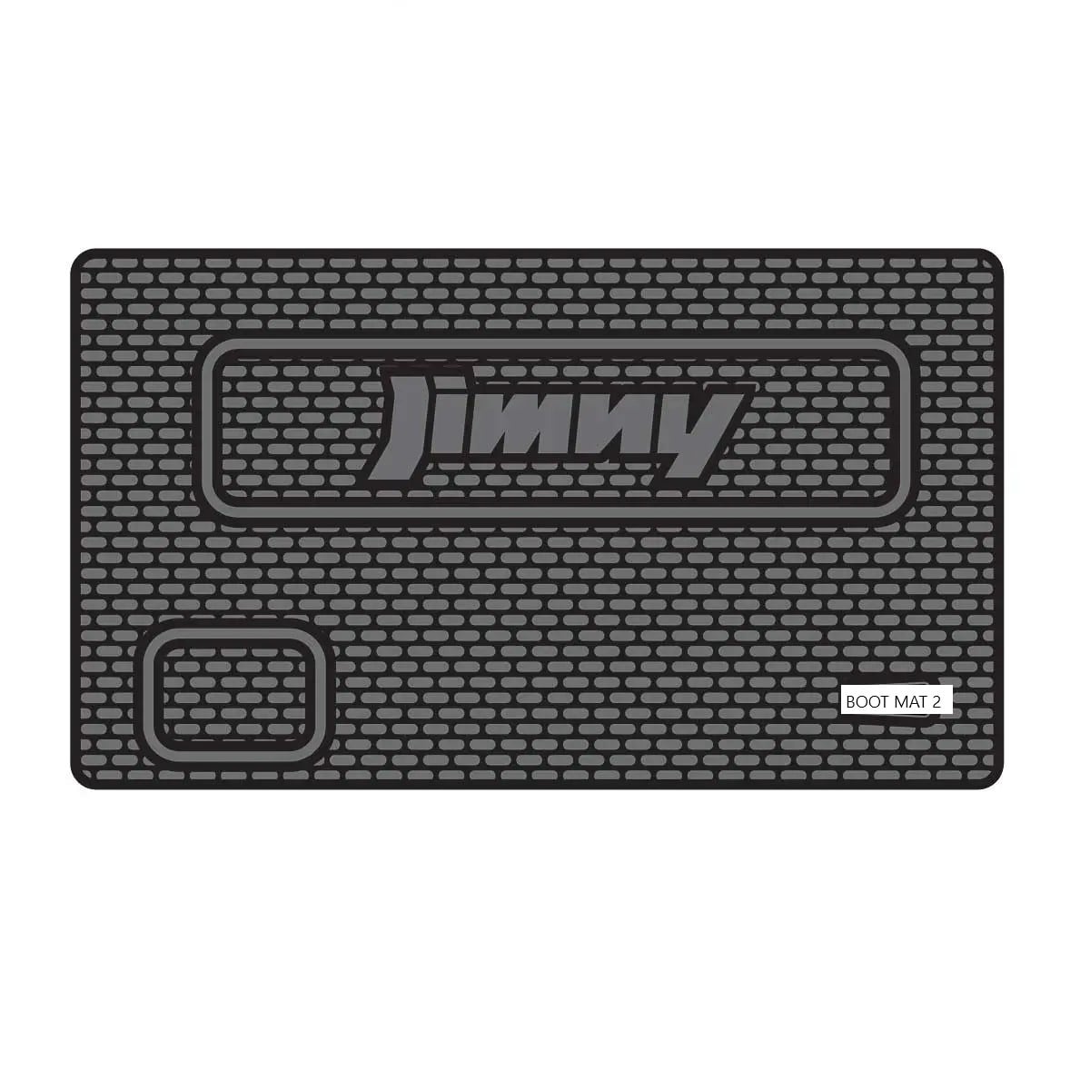 Suzuki Jimny 3rd Gen Boot Mat 2 1998 to 2018 · Rubber Direct