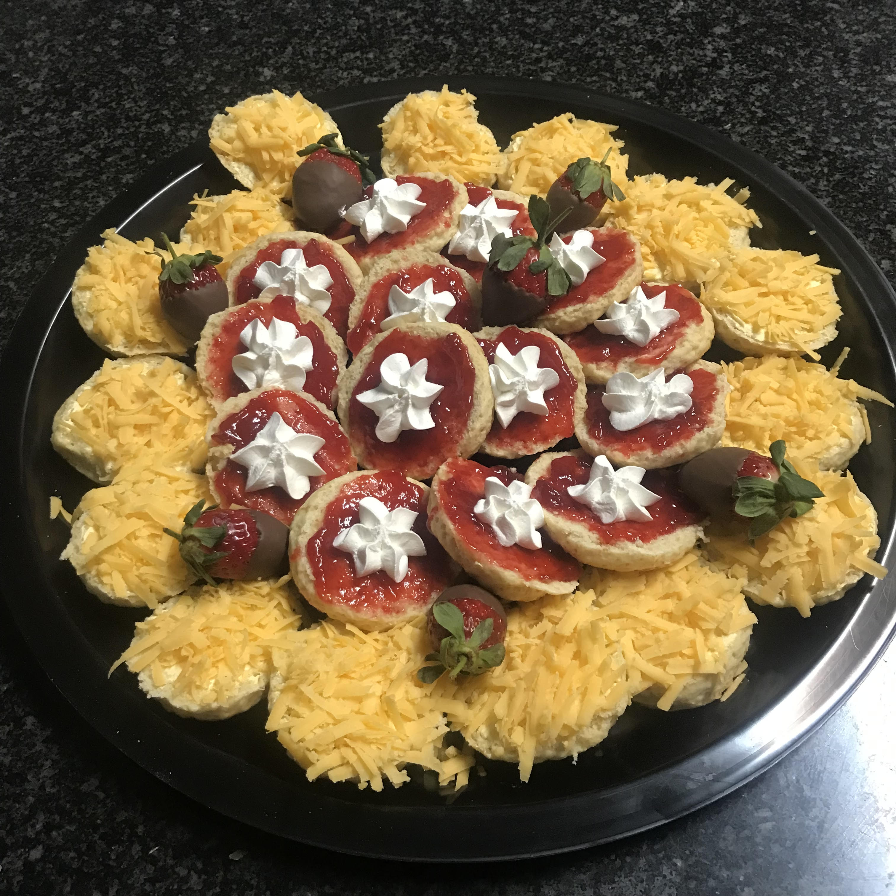 Scone Platter · Fonso's Bakery