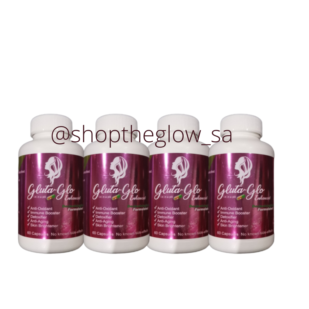 4 x Gluta Glo Enhanced Glutathione Supplement · SHOP THE GLOW SA