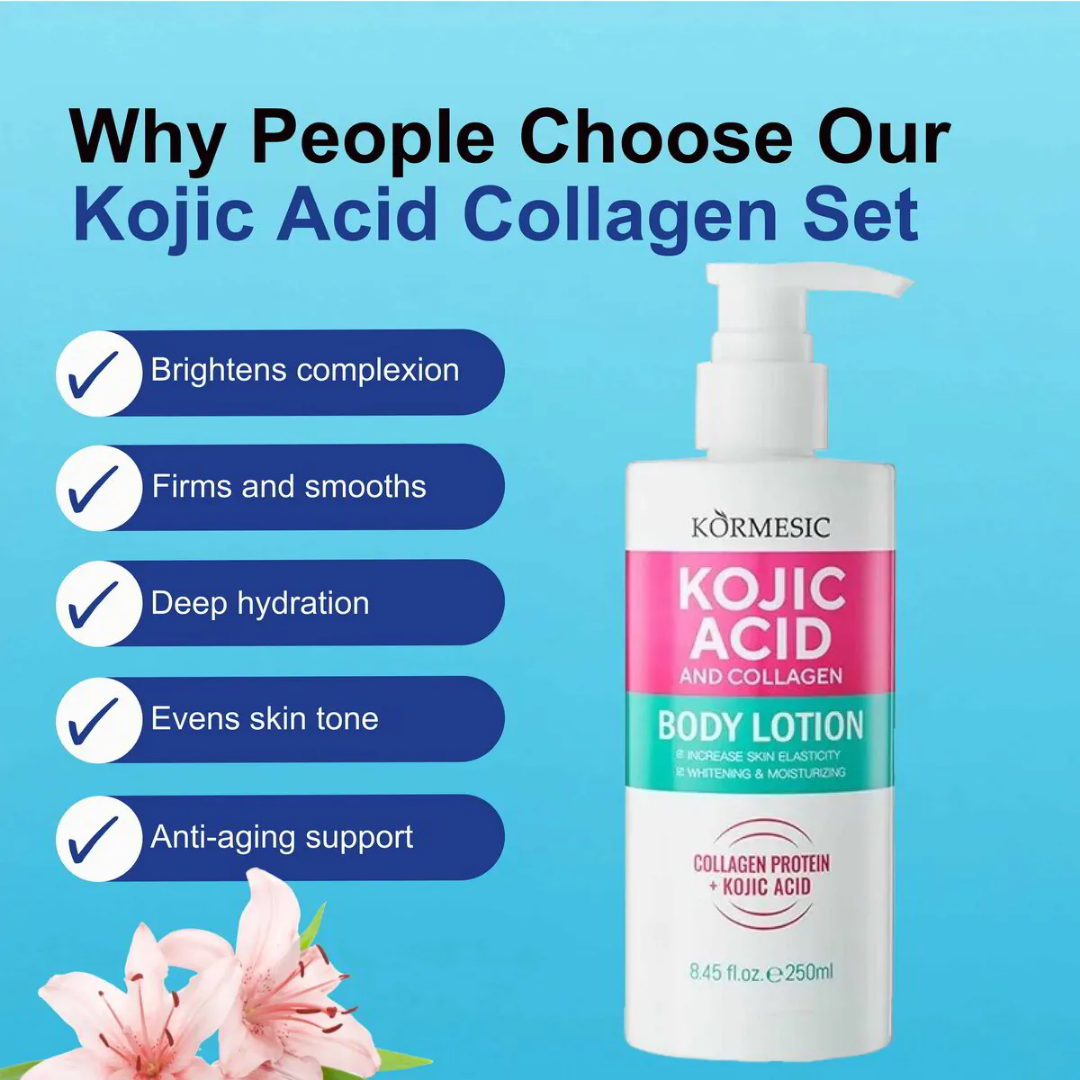 Kojic Acid Collagen Skin Whitening Body Lotion · SHOP THE GLOW SA
