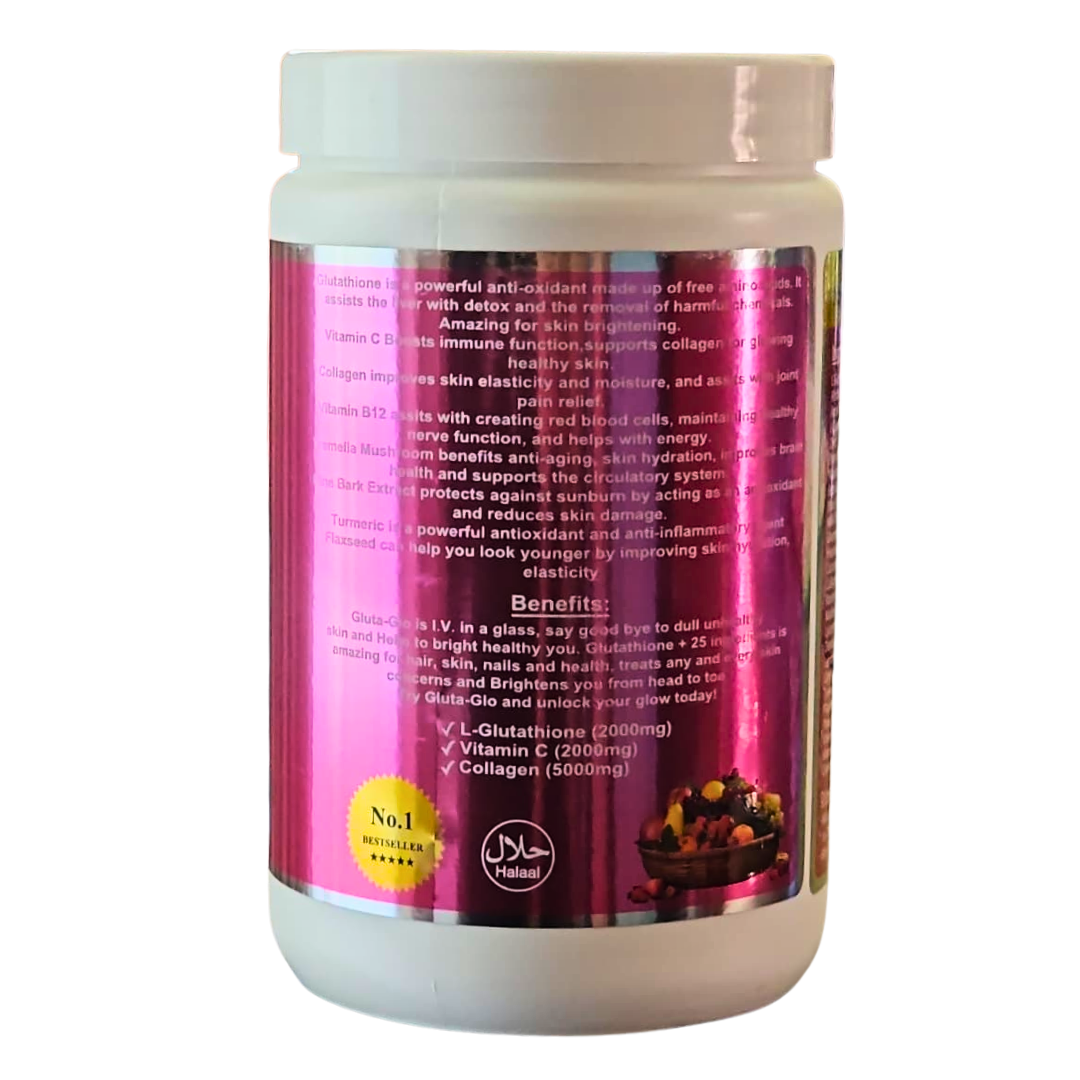 Gluta Glo Enhanced Glutathione Powder + Capsules Combo · SHOP THE GLOW SA