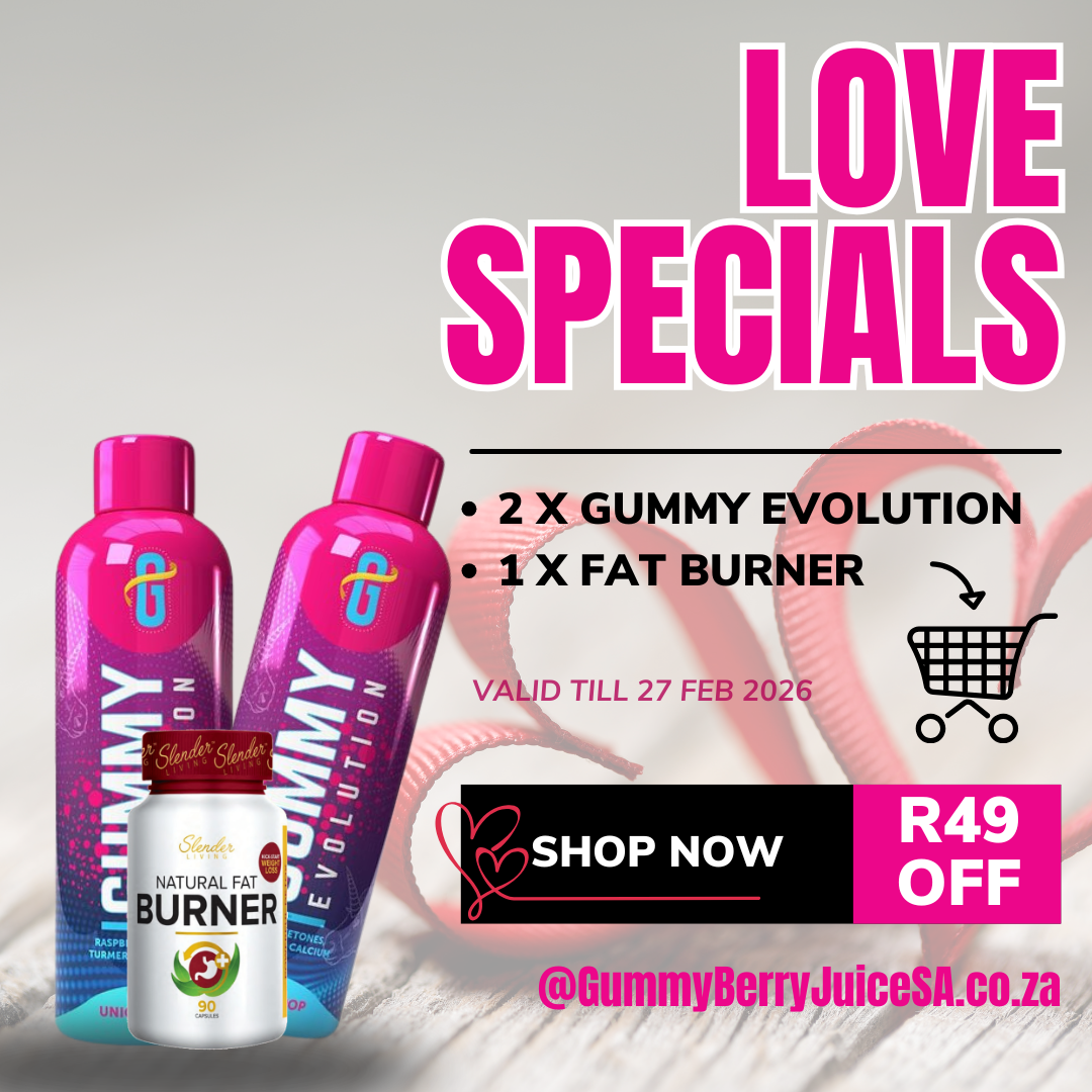 Gummy Evolution Combo + Natural Fat Burner | Save R49 · Gummy Berry ...