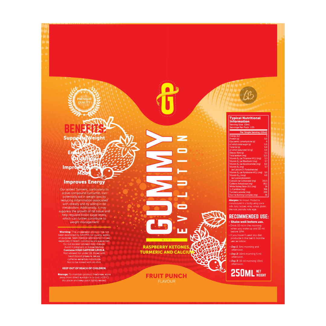 GUMMY EVOLUTION FRUIT PUNCH · Xtreme Slimming