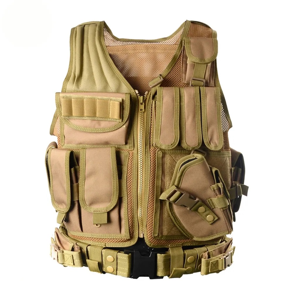 Tan Battle Jacket · Gemini Tactical & Hobbies