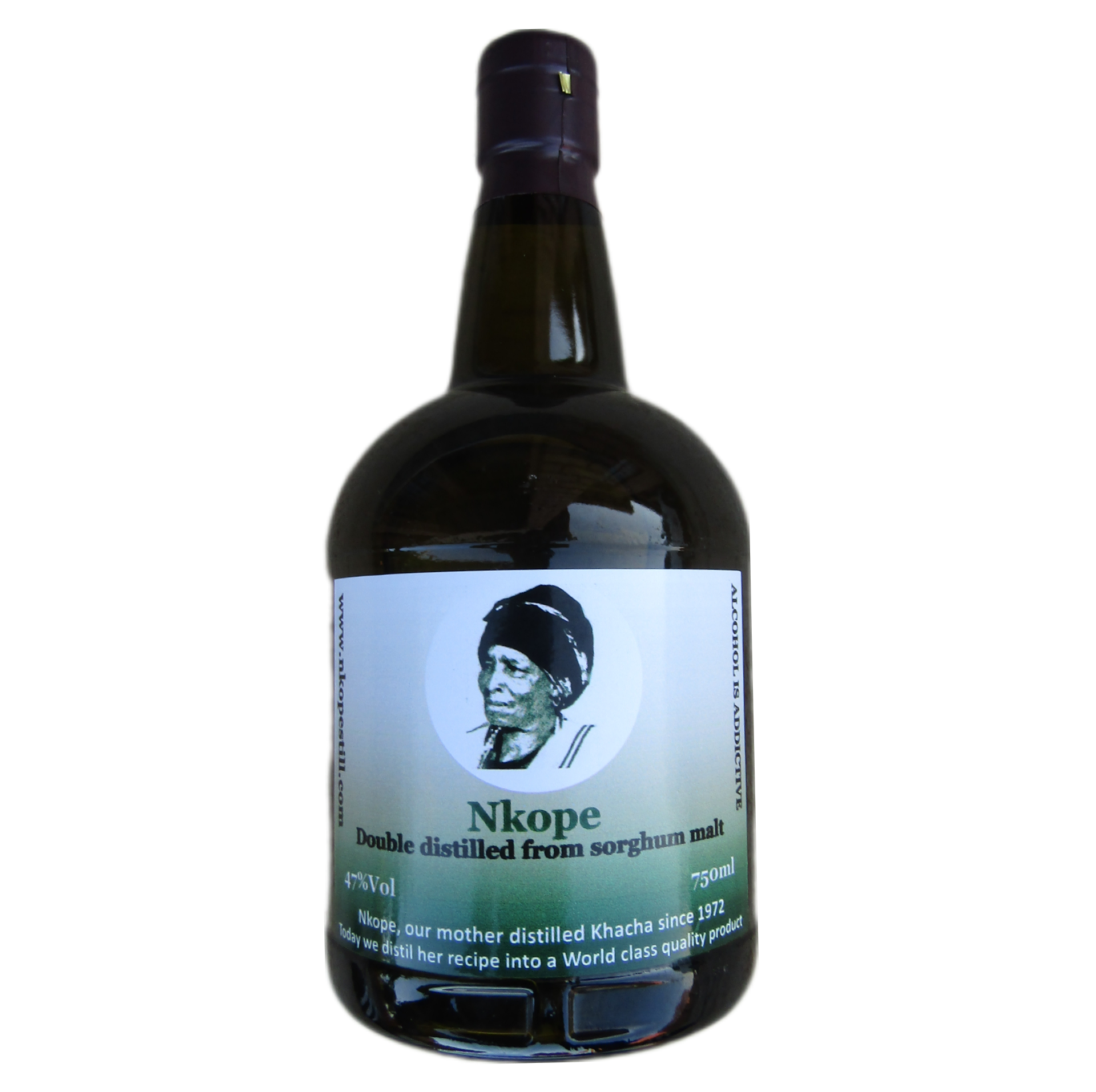 750ml Nkope bottle · Nkopestill
