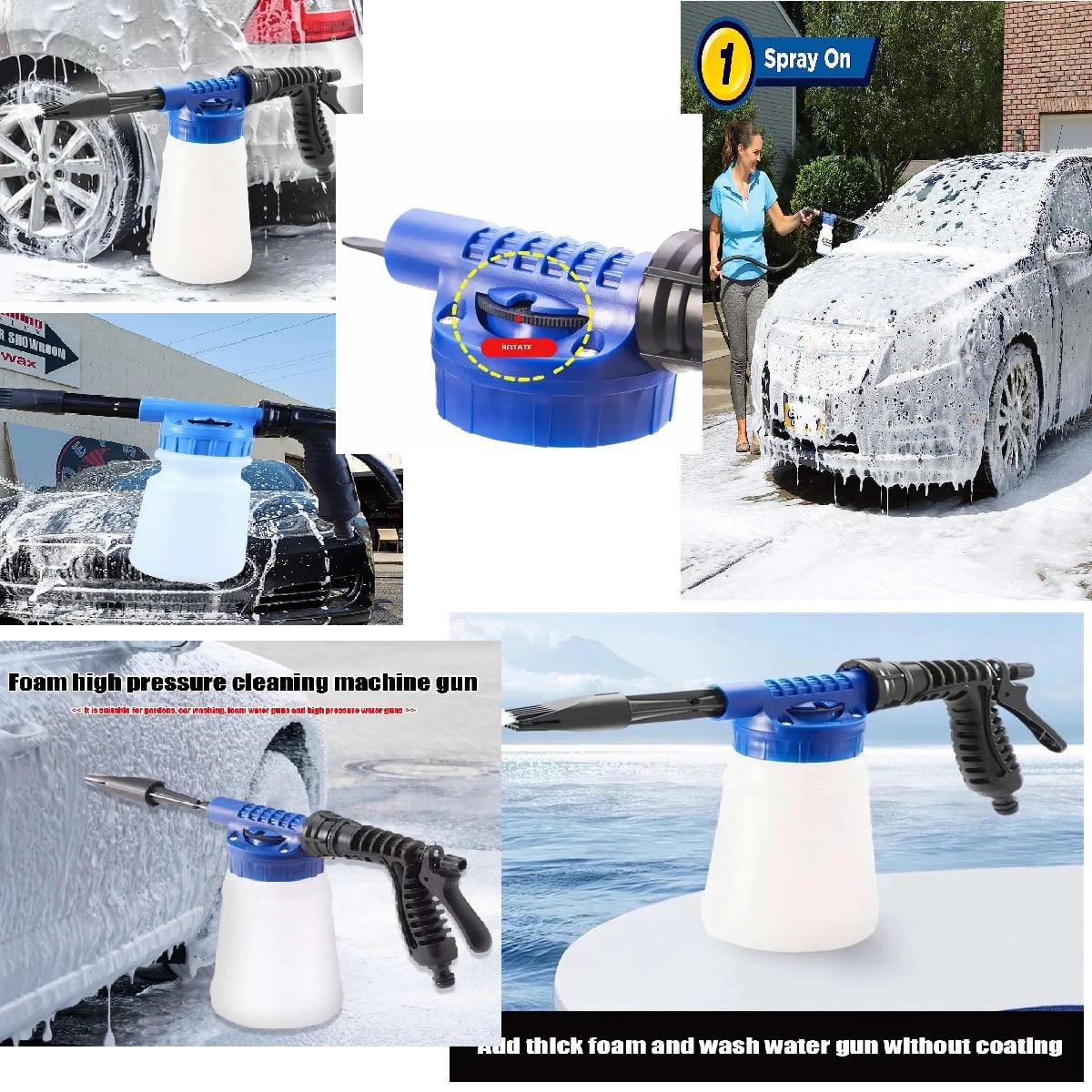 Car Wash Rocket High Pressure Car Wash Machine Gun · Sham-Sa Traders