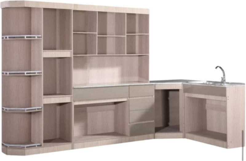 Lina 4 Piece Kitchen Cabinet with Corner and Sink · Intex Furniture SA