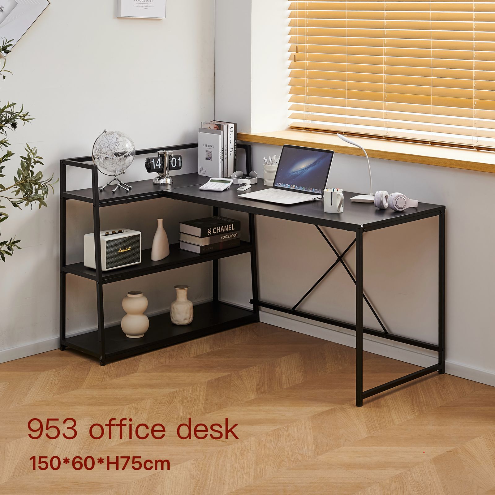 Modern Design Corner Office Table · Intex Furniture SA