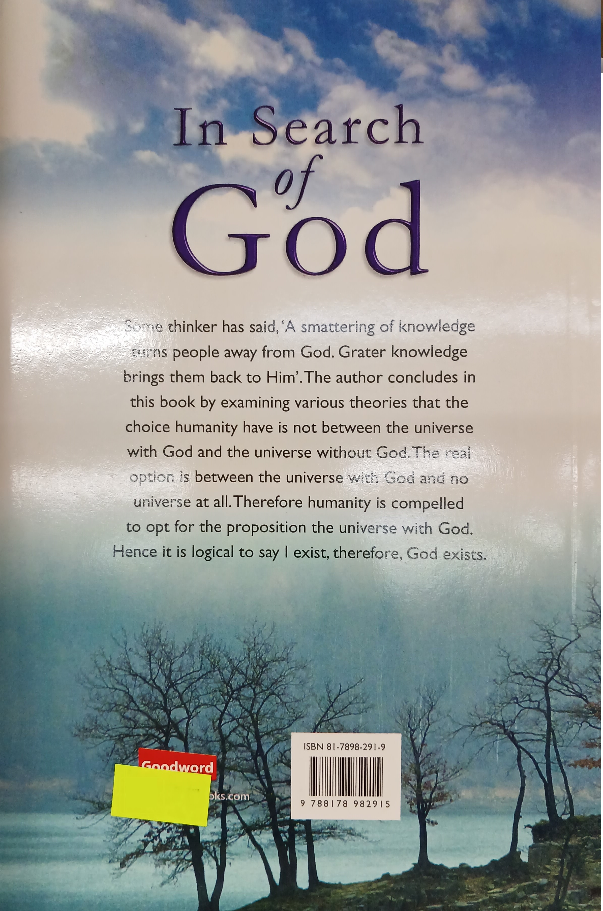 In Search of God · Al-Huda Bookstore