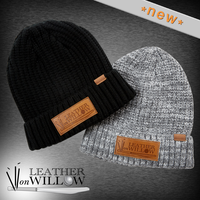 Leather on Willow Beanie · Sir Cricket