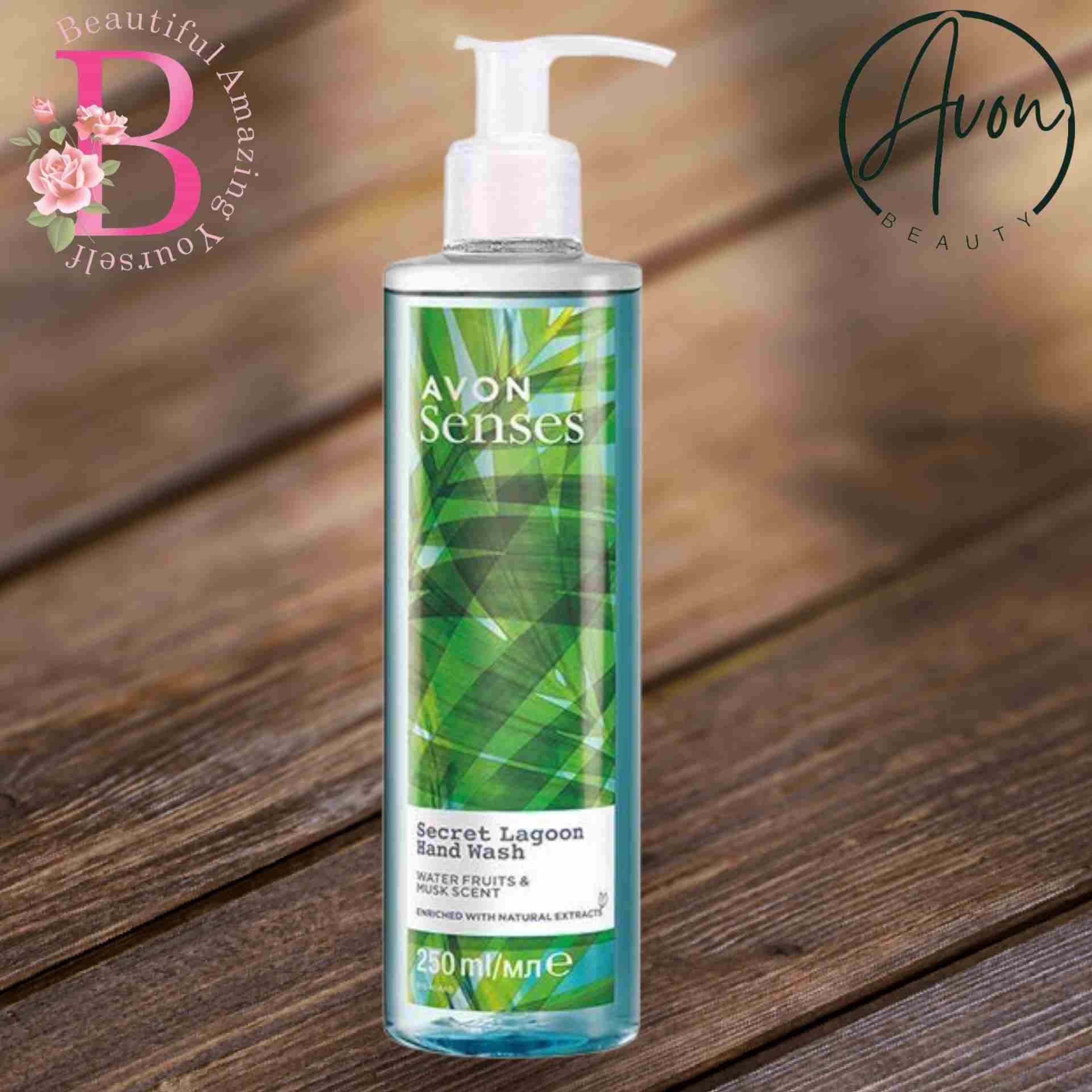 Buy Avon Secret Lagoon Hand Wash - Cleansing Liquid Soap · Beautiful ...