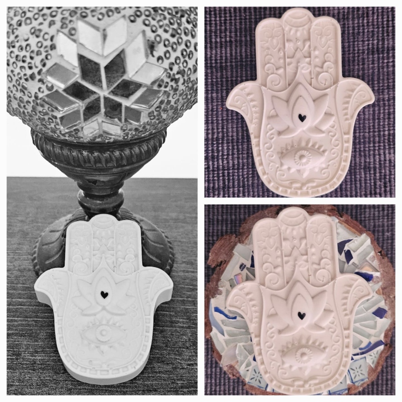 Eco Resin Hamsa Hand · Lightworks Creations Pty