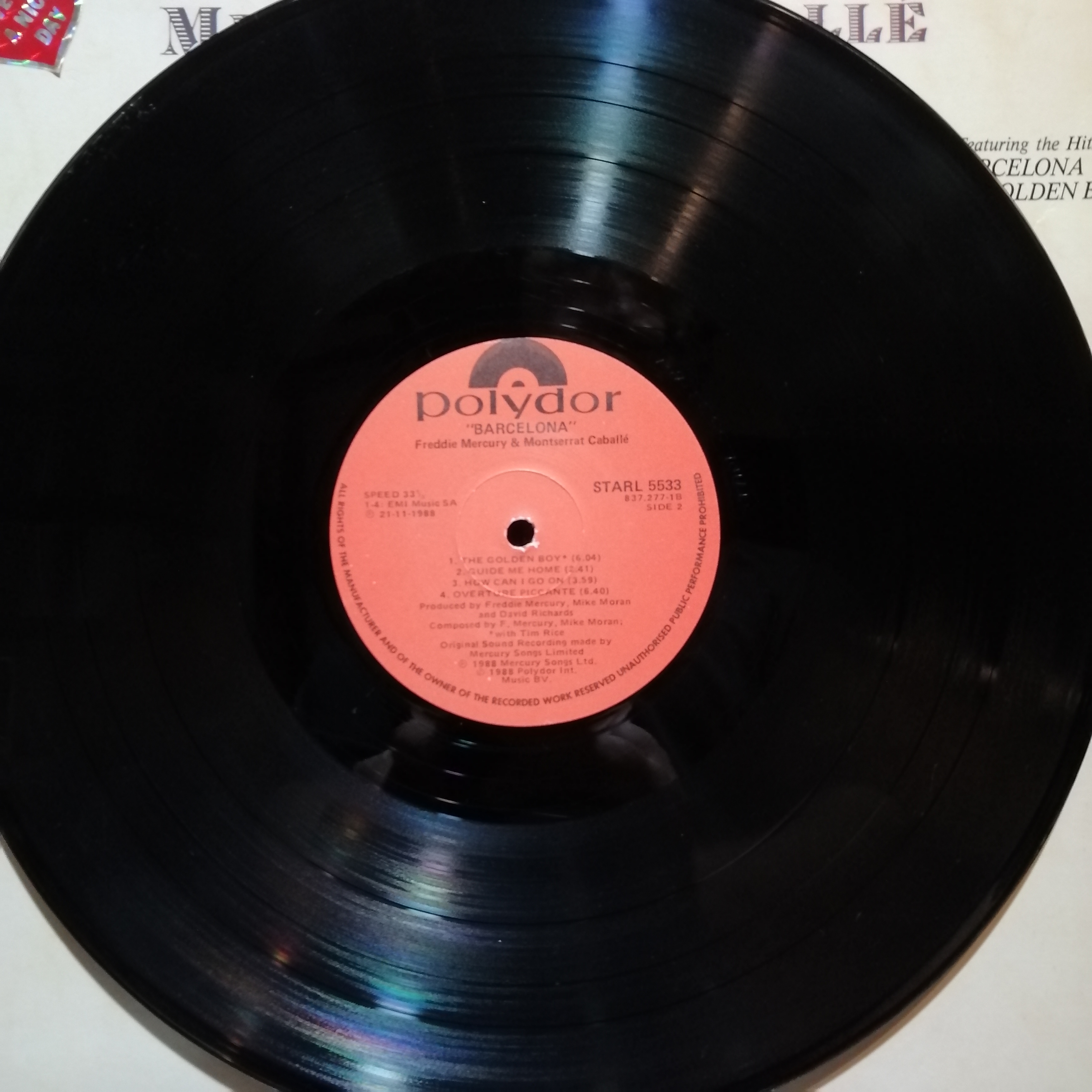 Freddie Mercury & Montserrat Caballé – Barcelona · Vinyl Rescue & Audio ...