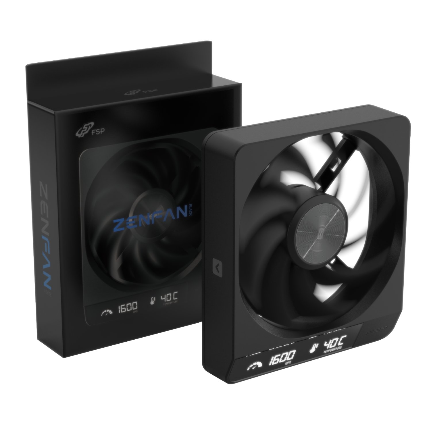 FSP ZENFAN 120mm PWM Smart Fan – Black · ritec it.