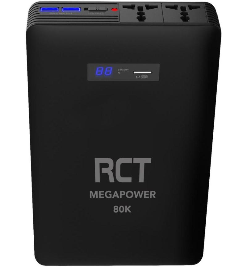 RCT MEGAPOWER 80000mAh AC Power Bank · ritec it.
