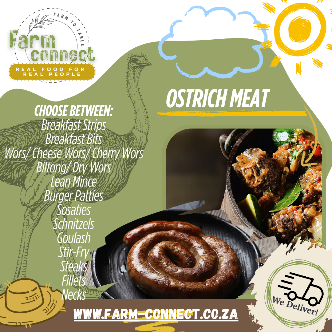 Ostrich Fillet 500g (1 x 500g) · B and H Treasures Pty Ltd t/a Farm Connect