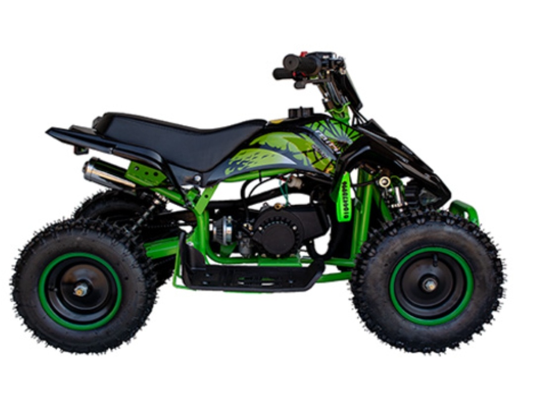 50cc NITRO KIDS QUAD BIKE UPGRADED PULLSTART GREEN · AFRICA QUADS