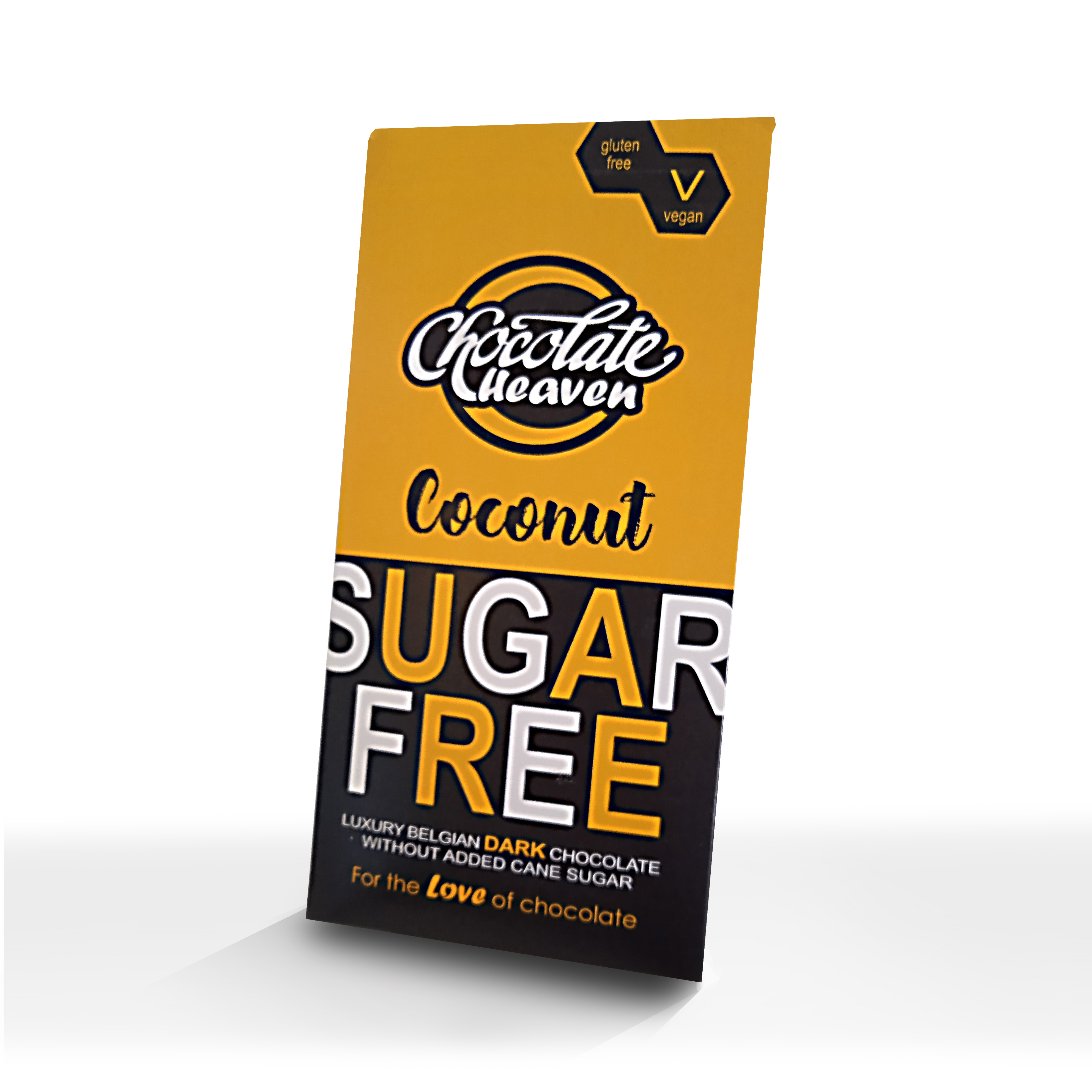 COCONUT DARK SUGAR FREE SLAB · Chocolate Heaven
