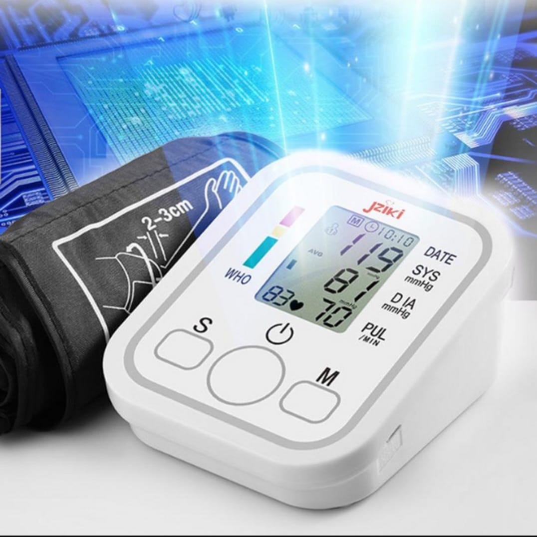 Digital Electronics Blood Pressure and Heart Rate Monitor - · Gadget Lobby