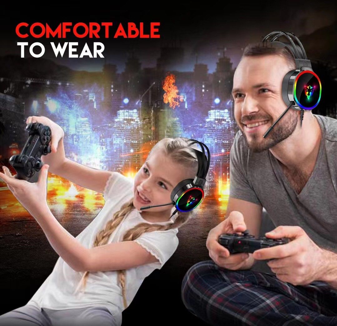 Wired Computer Gaming Noise Canceling Headset With Microphon · Gadget Lobby