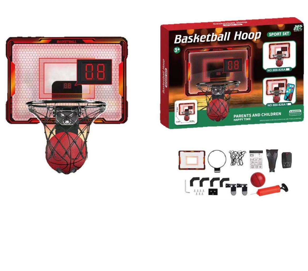 Wall-Mounted Digital Basketball Hoop Set · Gadget Lobby
