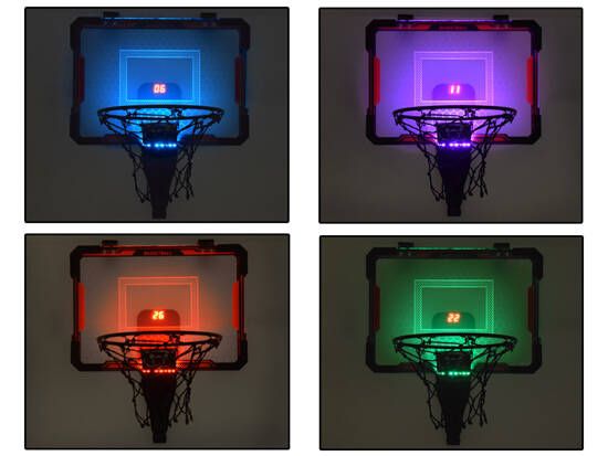 Wall-Mounted Digital Basketball Hoop Set · Gadget Lobby