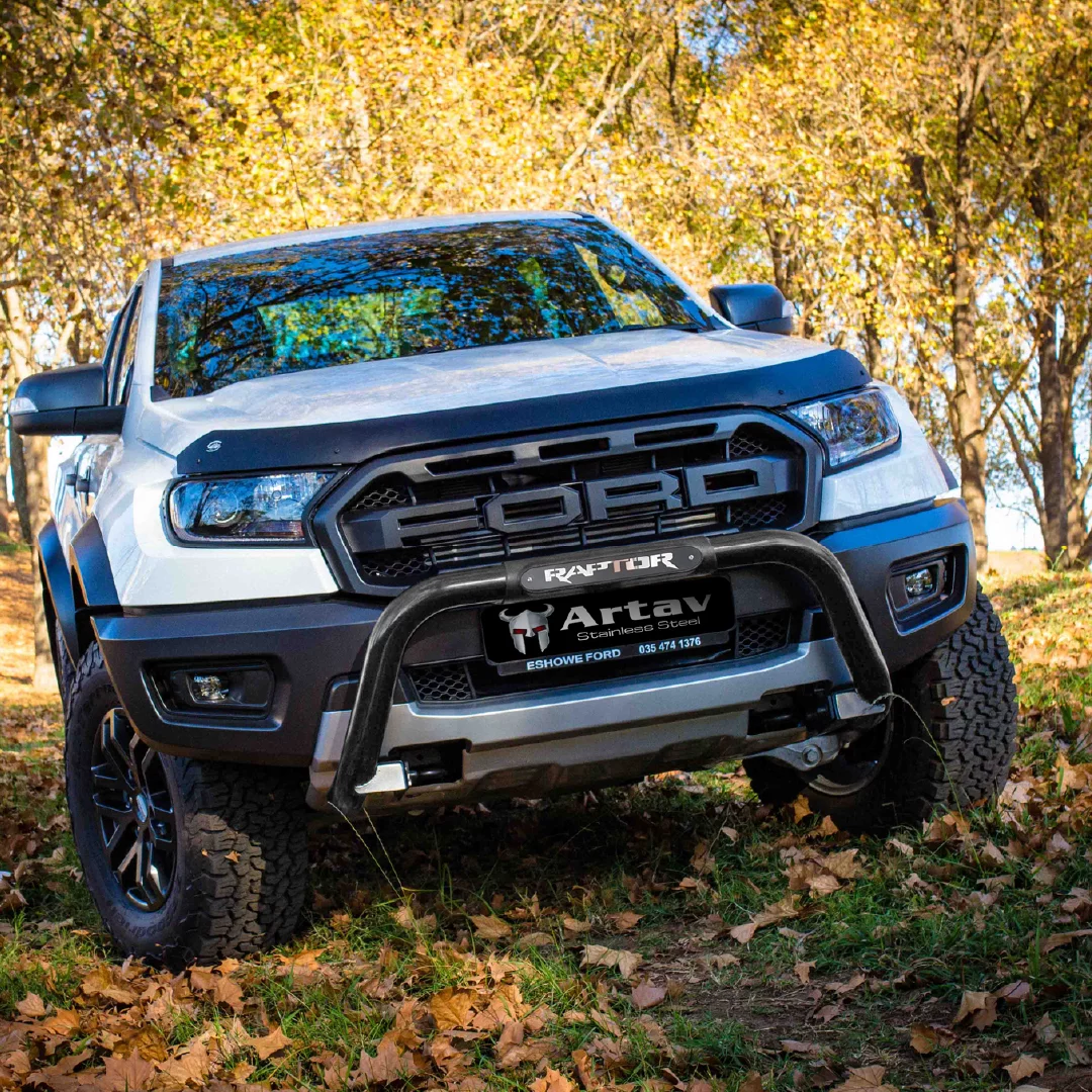 Artav - Ford Ranger Raptor Nudge Bar Black Stainless - BS-15 · FB ...