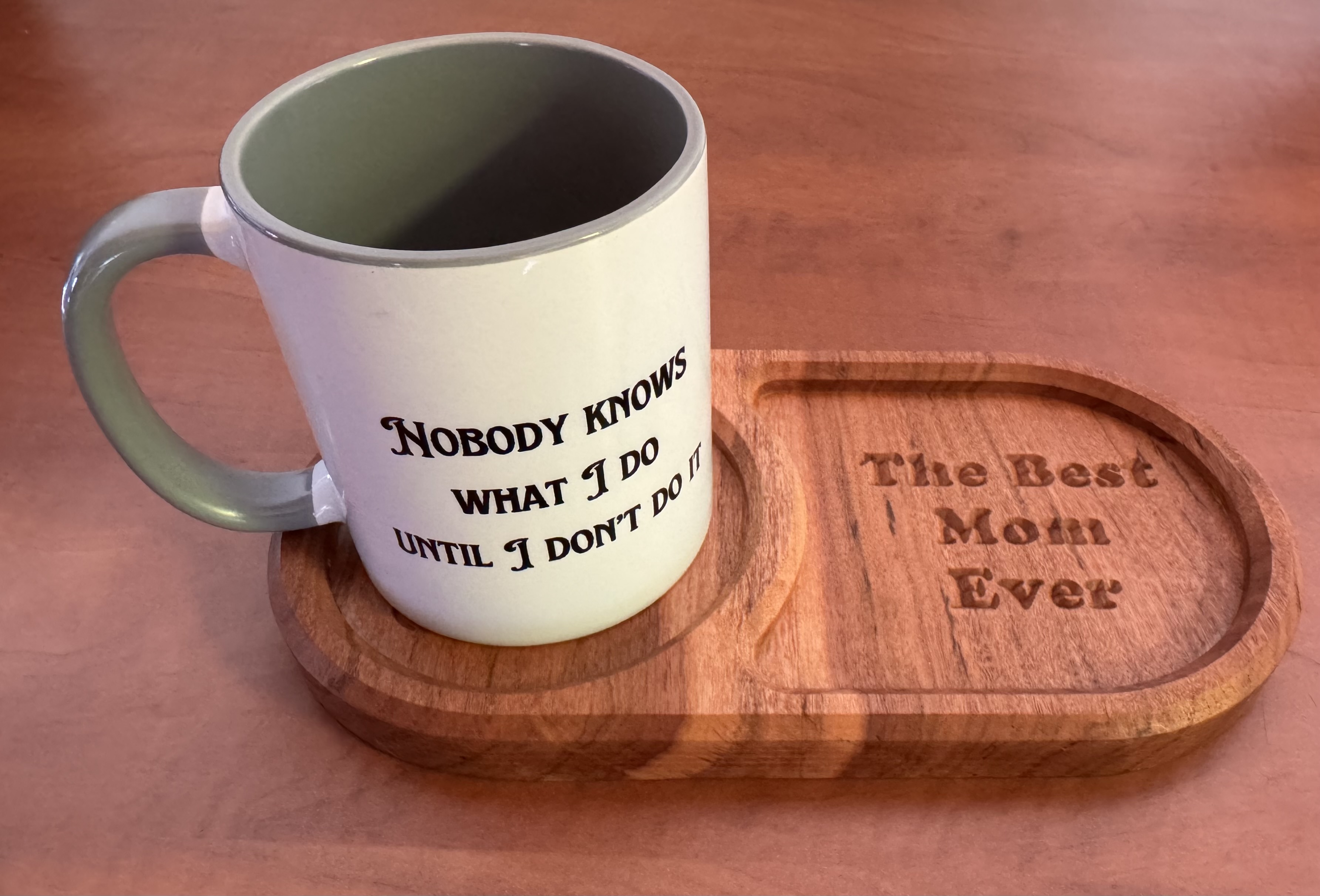 Customised Chic Mug and Tray · The Fusion Studio