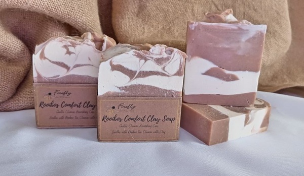 Rooibos Comfort Clay Soap · The Firefly