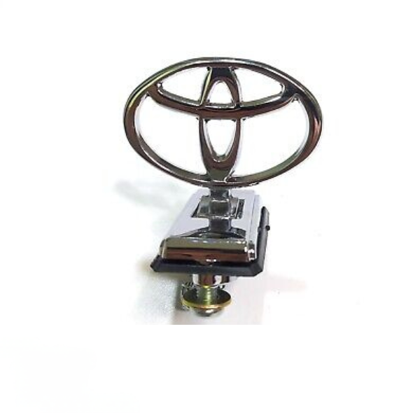 Toyota Land Cruiser Emblem NEW GENUINE TOYOTA CROWN FRONT HOOD LOGO ...